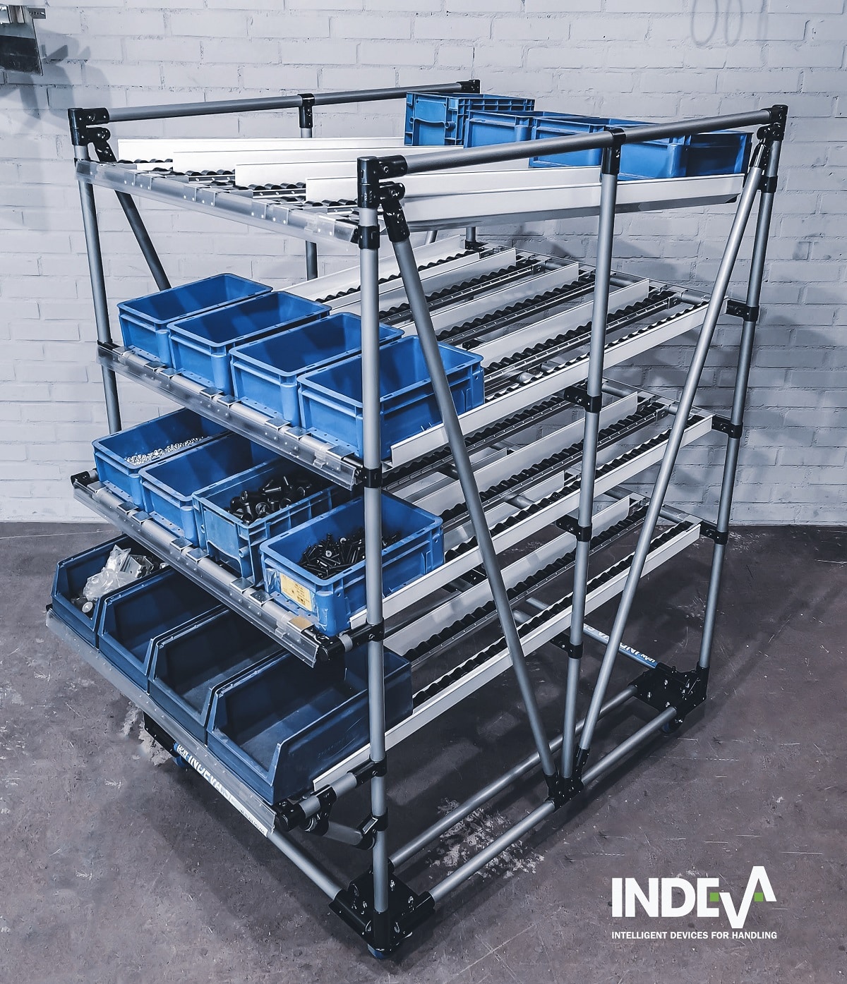 Lean manufacturing met INDEVA LEAN SYSTEM® - CraneSolutions